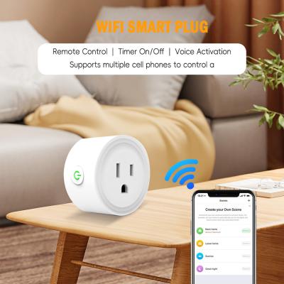 China Custom 5ghz Smart Socket Plug WiFi Supports Alexa And Google Control for sale