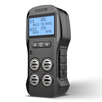 China OEM 4 Gas Multigas Detector Meter Confined Space With LEL O₂ CO And H₂S Monitoring for sale
