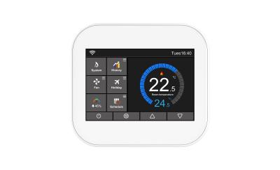 China Tuya Smart Thermostat Fan Coil Unit Controller HVAC Central Air Conditioning Electric Heating System for sale