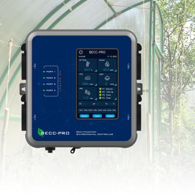 China Greenhouse 4-in-1 Sensor: Multi-function Monitor & Control for Temperature, Humidity, CO₂, Light & Ventilation for sale