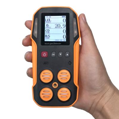 中国 産業グレード ポータブルマルチガス検知器：赤外線/触媒センサーによる高精度、スマートアラーム & 安全認証 販売のため