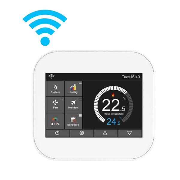 Quality Home Smart WiFi Thermostat: Floor Heating, Programmable, 50Hz/60Hz, Customizable for sale
