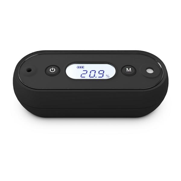 Quality High Precision Portable Oxygen Gas Detector | 9V Battery, LCD Display & Data for sale