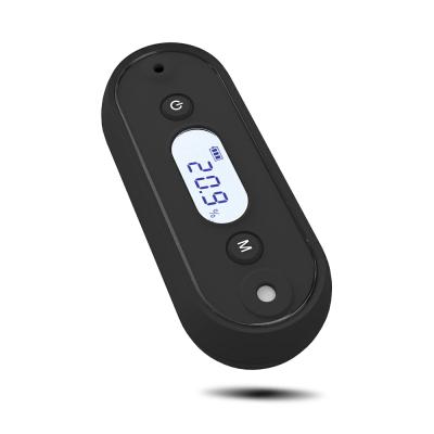 China Detector de gas de oxígeno portátil de alta precisión. Batería de 9 V, pantalla LCD y registrador de datos con alarma de luz para actividades al aire libre. en venta