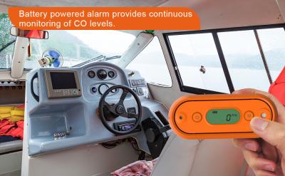China Waterproof Marine Carbon Monoxide (CO) Detector Alarm | 12V DC, 100dB Audible & LED Alert, UL 2034 Certified | Portable CO Alarm with Electrochemical Sensor & Customizable Threshold for Boat/RV for sale