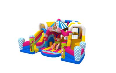 중국 디지털 방식으로 인쇄 어릿광대 팽창식 재미있는 도시 유원지 아이 되튐 집 판매용