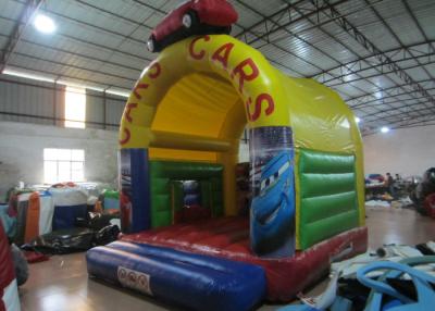 China Simple cars arch roof inflatable combo & inflatable combos bouncer / 3 in 1 combos for kids for sale