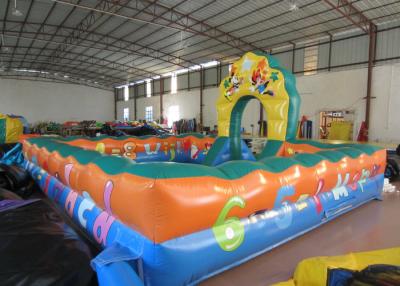 Cina Piccolo palazzetto dello sport gonfiabile per baby pista gonfiabile per giochi all'aperto in vendita