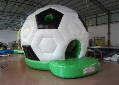 China Waterproof PVC Kids Inflatable Bounce House / Classic Inflatable Football Bouncy Castle for sale