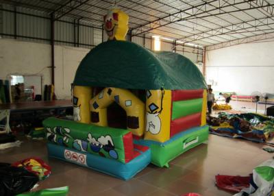 China Detachable roof material inflatable bounce house inflatable clown bounce house for children for sale