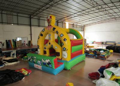 China Detachable roof material inflatable bounce house inflatable clown bounce house for children for sale