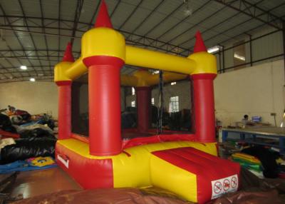 China Red small inflatable jump castke house for kids under 7 years inflatable mini bouncer castle for sale