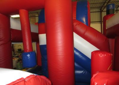 China Fire engine inflatable combo inflatable fire truck combo Fire Fighting Truck inflatable combos for sale