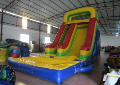 China Customized Large Inflatable Water Slides , Blow Up Pool Slides For Inground Pools for sale