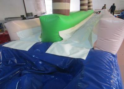 China Palm trees slope inflatable water slide 2017 China inflatable water slide with pool for sale