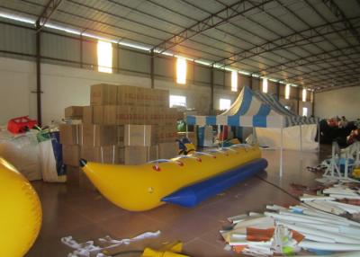 China Water Games Inflatable Banana Boat , lake & Seashore Inflatable Flying Fish 6.4 X 1.31m for sale