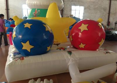 China Xmas Inflatable Christmas Decorations Trees Christmas Yard Blow Ups 4 X 2.8 X 4.5m for sale