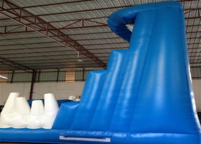 Cina Blue Rock Climbing Bounce House 6 x 4m Commerciale Scala gonfiabile in vendita