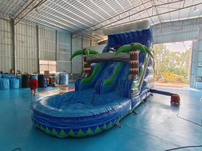 Cina EN14960 8x3x4m Slide d'acqua gonfiabili all'interno in vendita