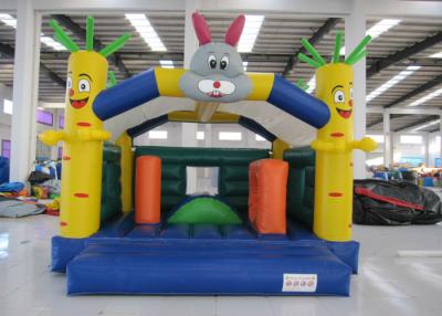 China Outdoor Rabit Kids Inflatable Bounce House 5 X 4m Double Stitching In Public for sale
