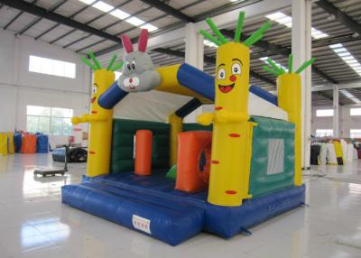 China Outdoor Rabit Kids Inflatable Bounce House 5 X 4m Double Stitching In Public for sale