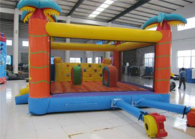 China Simple inflatable monkey mini bouncer house PVC material inflatable mini bouncer castle bouncy for kids under 8 years for sale