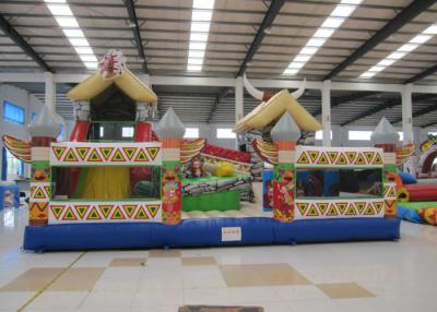 Cina Città gonfiabile indiana antica dell'interno di divertimento rispettoso dell'ambiente non tossico di 8 x di 6 x di 5m in vendita