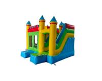 China Customized Commercial PVC Inflatable Combos Castle Inflatable Slide for sale