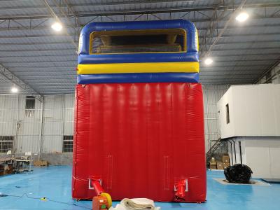 Cina Infiammabile 0,55mm PVC Tarpaulin gigante gonfiabile scivolo asciutto castello gonfiabile LEGO tema per bambini e adulti in vendita