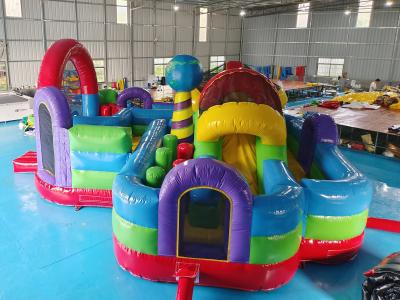China Manufacturer Inflatable Fun City Colorful Inflatable Playground Funny Inflatable Castle for sale