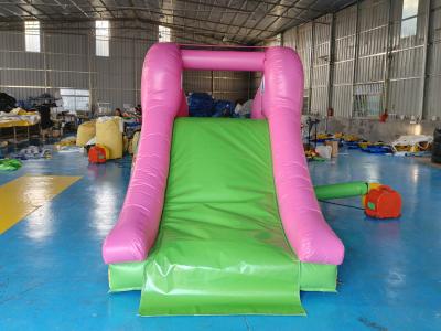 China Digital Printing Inflatable Dry Slide Small Inflatable Slide Pink Elephant For Outdoor Indoor For Kids for sale