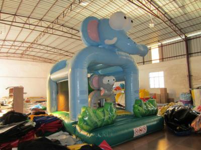 Cina Nuovi buttafuori gonfiabili dei bambini della casa di rimbalzo gonfiabile sveglia degli elefanti gonfiabili per il regalo della festa di compleanno in vendita