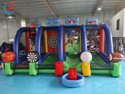 China Kommerzielle ODM/OEM Outdoor Interaktive Aufblasbare Sportspiel Aufblasbare Ball-Shoot-Spiel for sale