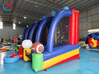 Cina Commerciale ODM/OEM Outdoor Interactive Inflatable Sport Game Inflatable Ball Shot Game in vendita