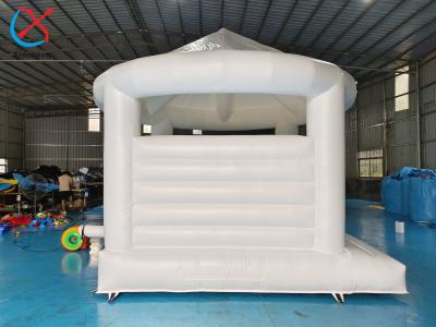 Cina Fabbrica commerciale Casa gonfiabile da sposa bianca Castello a balzo Casa da salto per feste in vendita