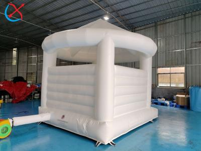 Cina Fabbrica commerciale Casa gonfiabile da sposa bianca Castello a balzo Casa da salto per feste in vendita