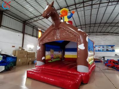 China Customzied aufblasbare Pferde Themen Sprunghaus aufblasbare Sprungburg zu verkaufen