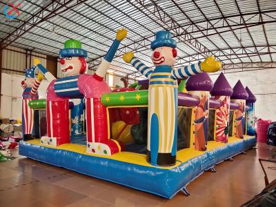 중국 상업용 펌프 클로운 재미 도시 펌프 펌프 펌프 하우스 슬라이드 캐슬 판매용