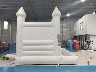 Cina Castello gonfiabile per matrimoni con piscina, casa gonfiabile bianca in vendita