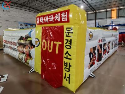China Commercial Outdoor Interactive Game Inflatble Maze Game For Party Event for sale