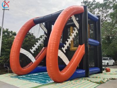 China Factory Inflatable Rugby Shoot Game Inflatable Interactive Sport Game for sale