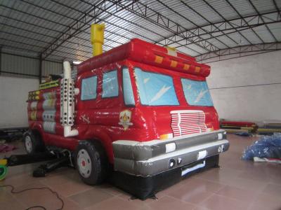 중국 오락을 위한 상업적인 팽창식 점프 집 불 싸움 트럭 쾌활한 버스 판매용