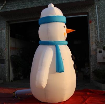 Cina Decorazioni di Natale del tessuto 8OZ/pupazzo di neve gonfiabili di esplosione per l'inverno in vendita