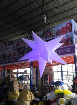 China Inflatable Star With LED Light , Oxford Material Inflatable Advertising Products for sale
