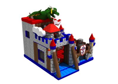 China New Design Classic Dino inflatable fun world , Pvc Inflatable Dino Jumping Castle for sale