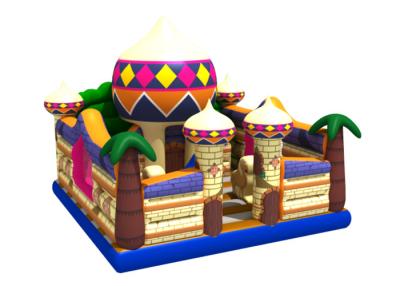 Cina Castello rimbalzante gonfiabile 6x6x5m del parco di divertimenti 0.55mm in vendita