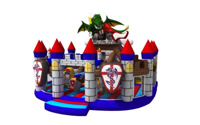 China 7m Height 1000d Inflatable Theme Park 3 Years Warranty for sale