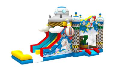 중국 우주 비행사 테마 Pvc 키즈 풍선 바운스 하우스 판매용