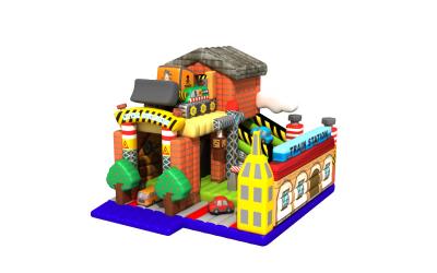 Cina Kids Party Entertainment 7.8x8.5x6.7m Gonfiabile Fun City Odm in vendita