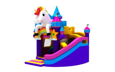 중국 UL 결합 0.55mm 풍선 유니콘 바운스 하우스 판매용
